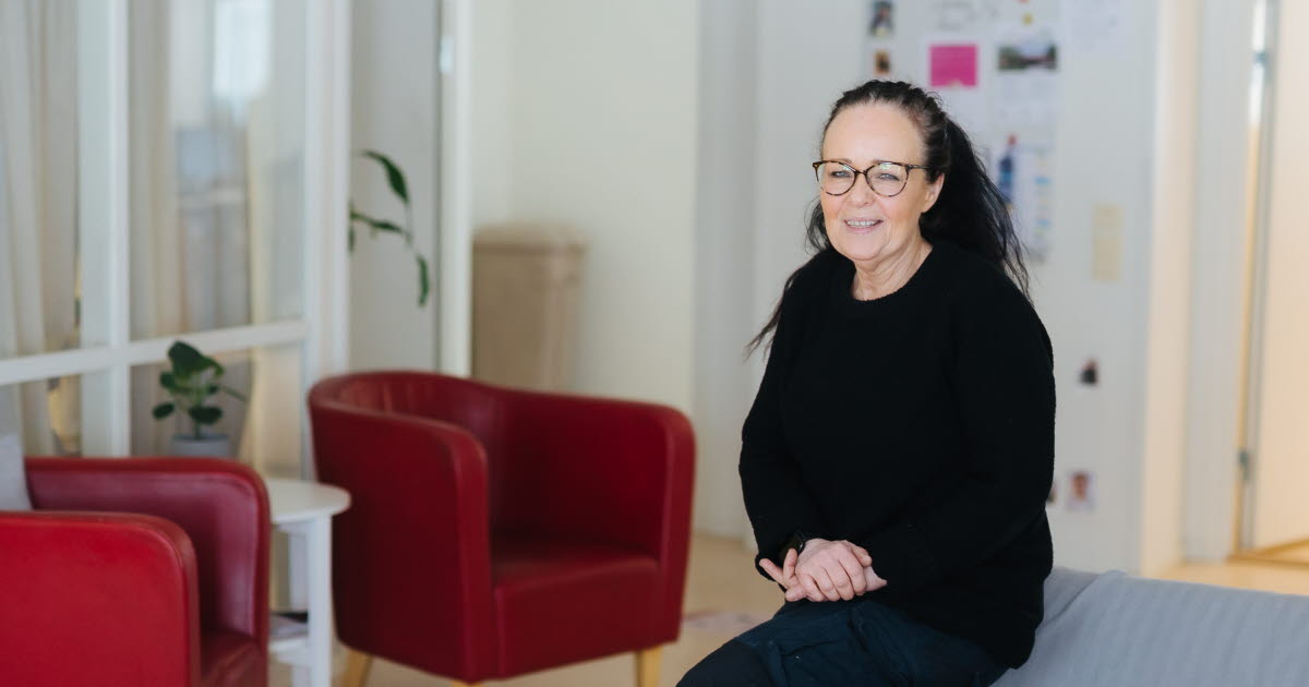 Möt Pia på Gullvivans servicebostad - Vallentuna kommun